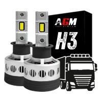 LED Bulb H3 24V truck compact | AGM Vision