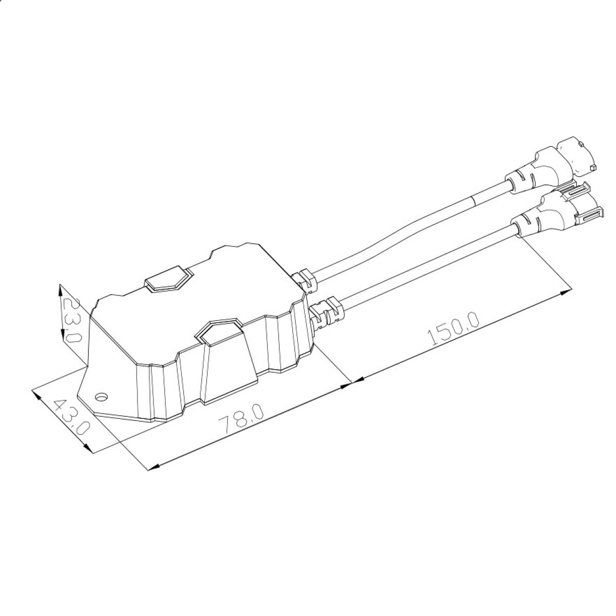 Universal BUG anti-flicker module, precise and reliable LED lighting - Car