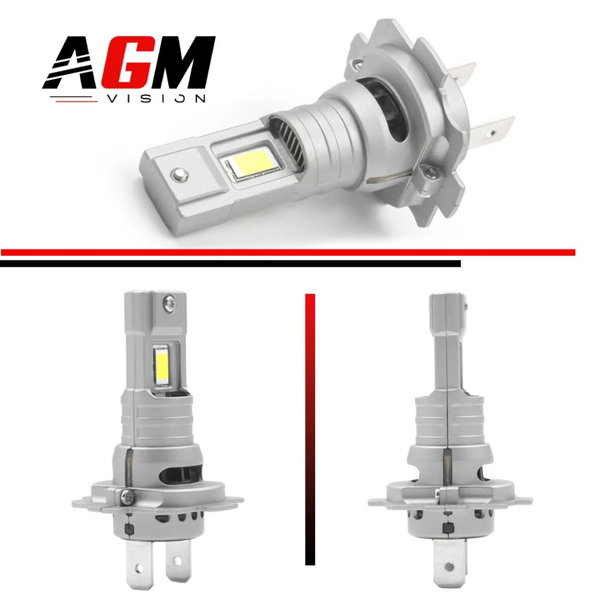 LED Bulb Kit H7 GTS 1.1 EVO R70W - Halogen Color 4000K - Ventilated - Car