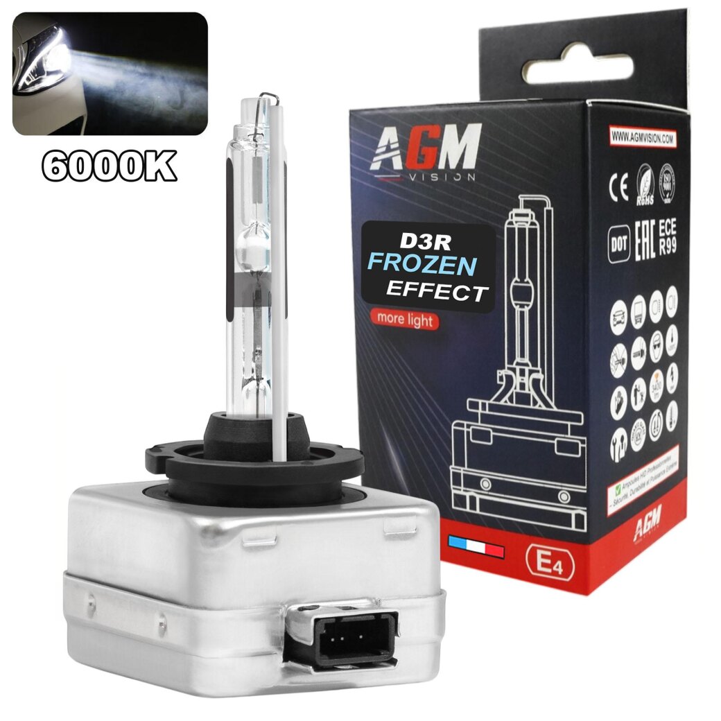 Lampadina Xenon D3R 6000K - Frozen Effect