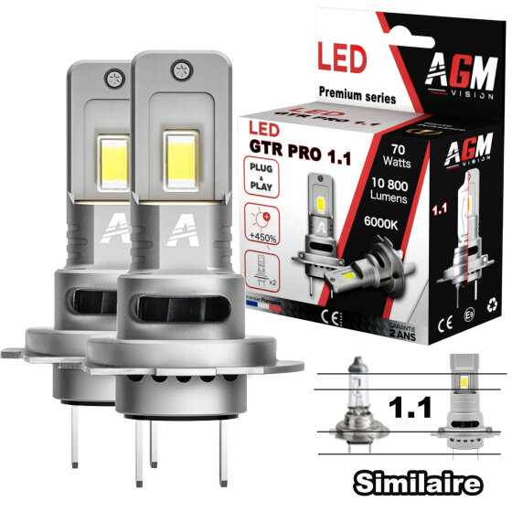 Kit LED H18 auto – Reemplazo halógeno H18 | AGM Vision