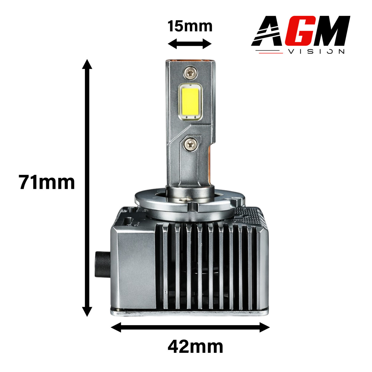 Thallium D1S LED bulb kit 60w, technical xenon conversion - Car, motorcycle